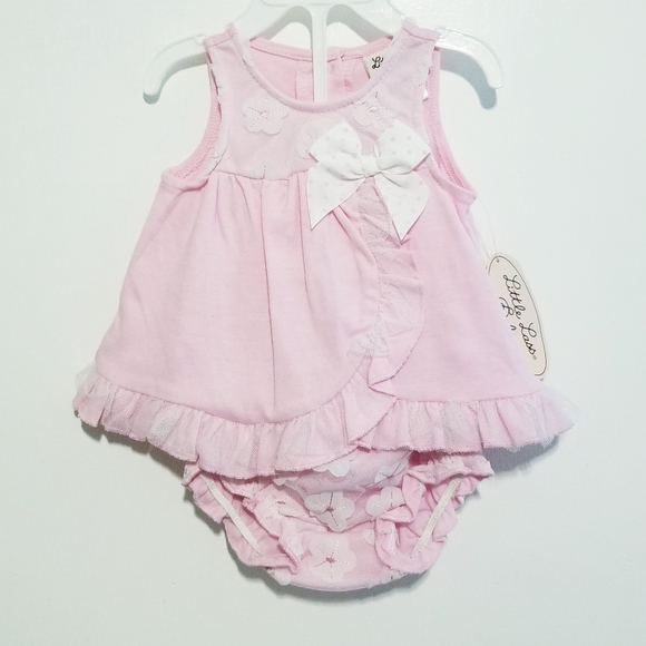 Little Lass | Matching Sets | Nwt Little Lass Baby Girls Outfit Pink ...